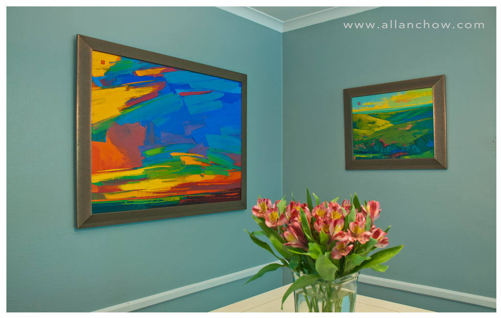 Burning Sky - Subjective landscape - Allan Chow – Allan Chow Prints